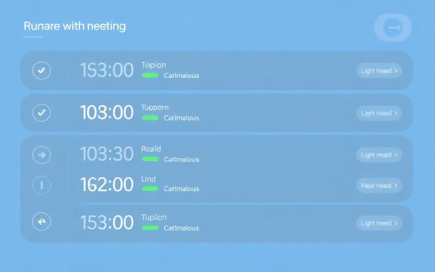 Facilia — Collaborative Meeting Planning